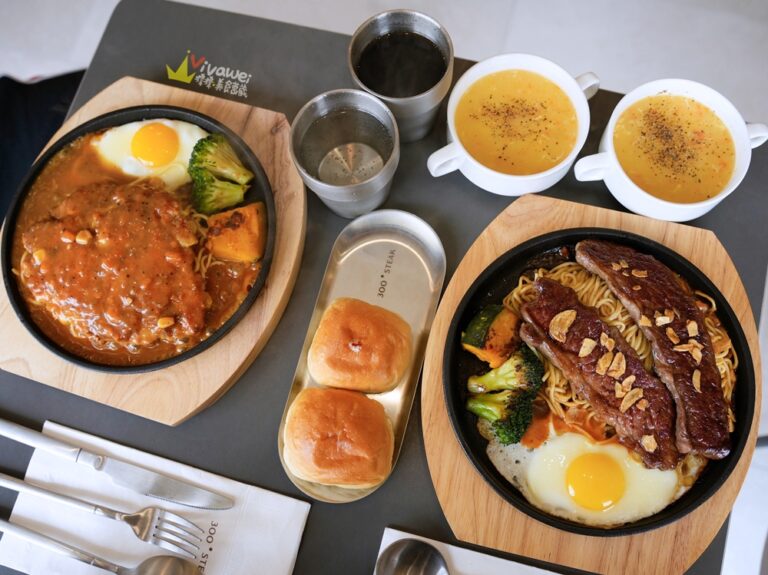 桃園中壢美食｜『300°STEAK』青埔新開幕平價排餐~自助區享玉米濃湯,飲品及霜淇淋吃到飽! @瑋瑋＊美食萬歲